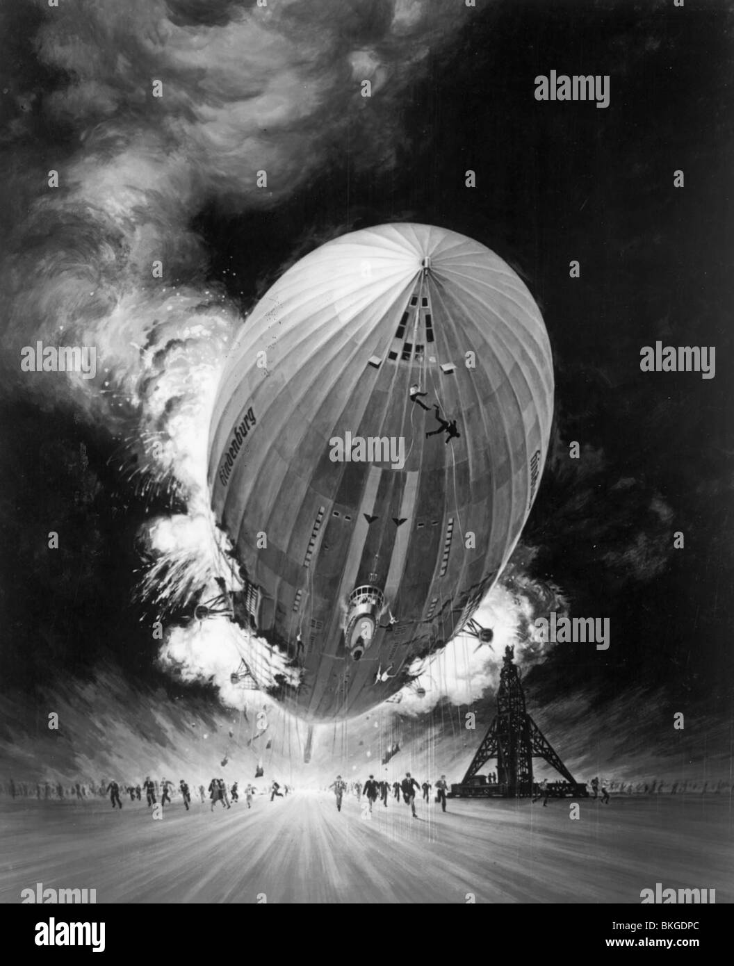 Hindenburg hi-res stock photography and images - Alamy
