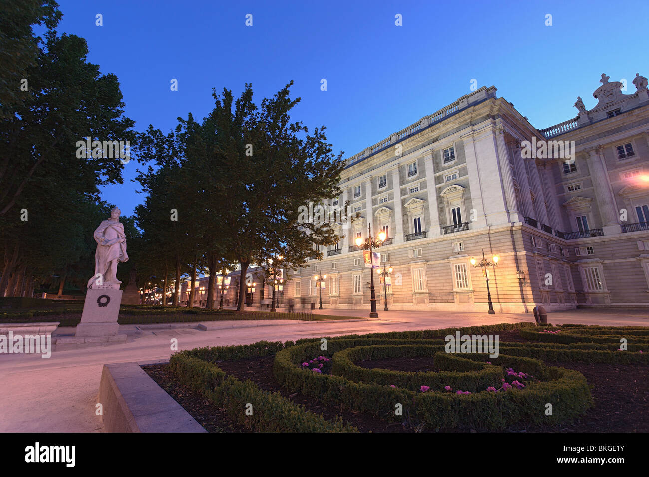 Palacio Real de Madrid, the biggest palace in Europe, Madrid, Spain ...