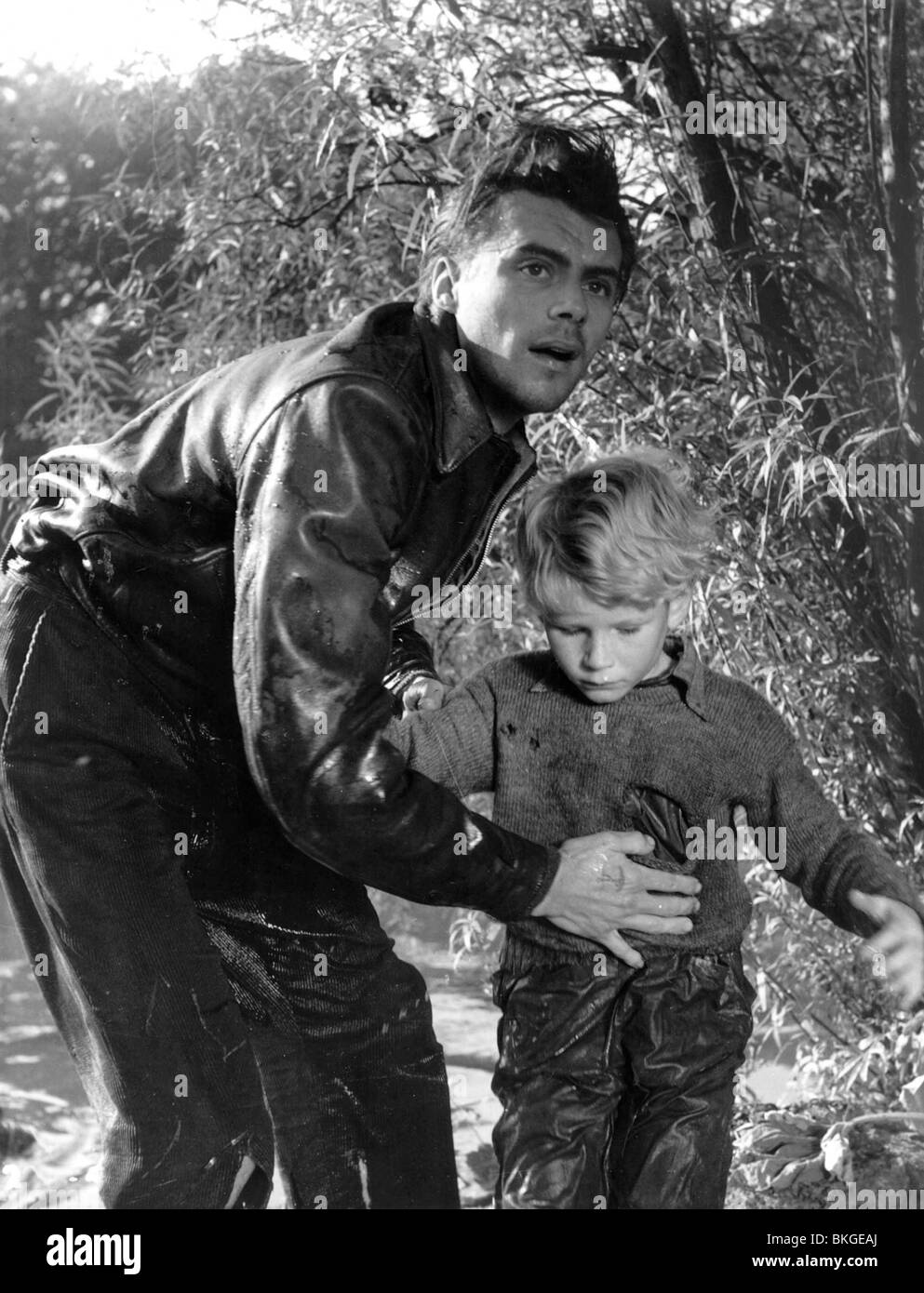 HUNTED (1952) DIRK BOGARDE, JON WHITELEY HNTD 009P Stock Photo - Alamy