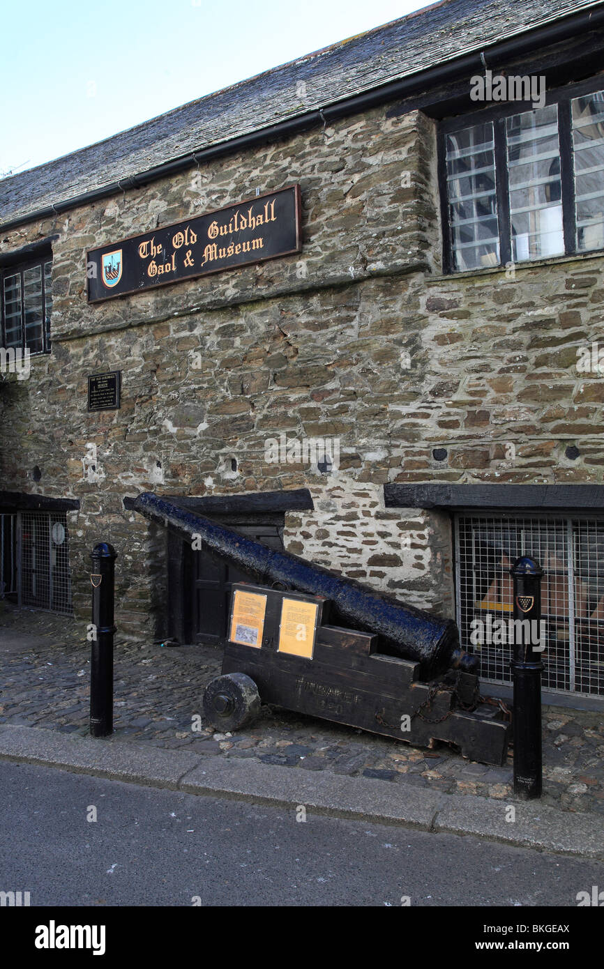 Looe, The Old Gaol and Museum, Cornwall England Stock Photo - Alamy
