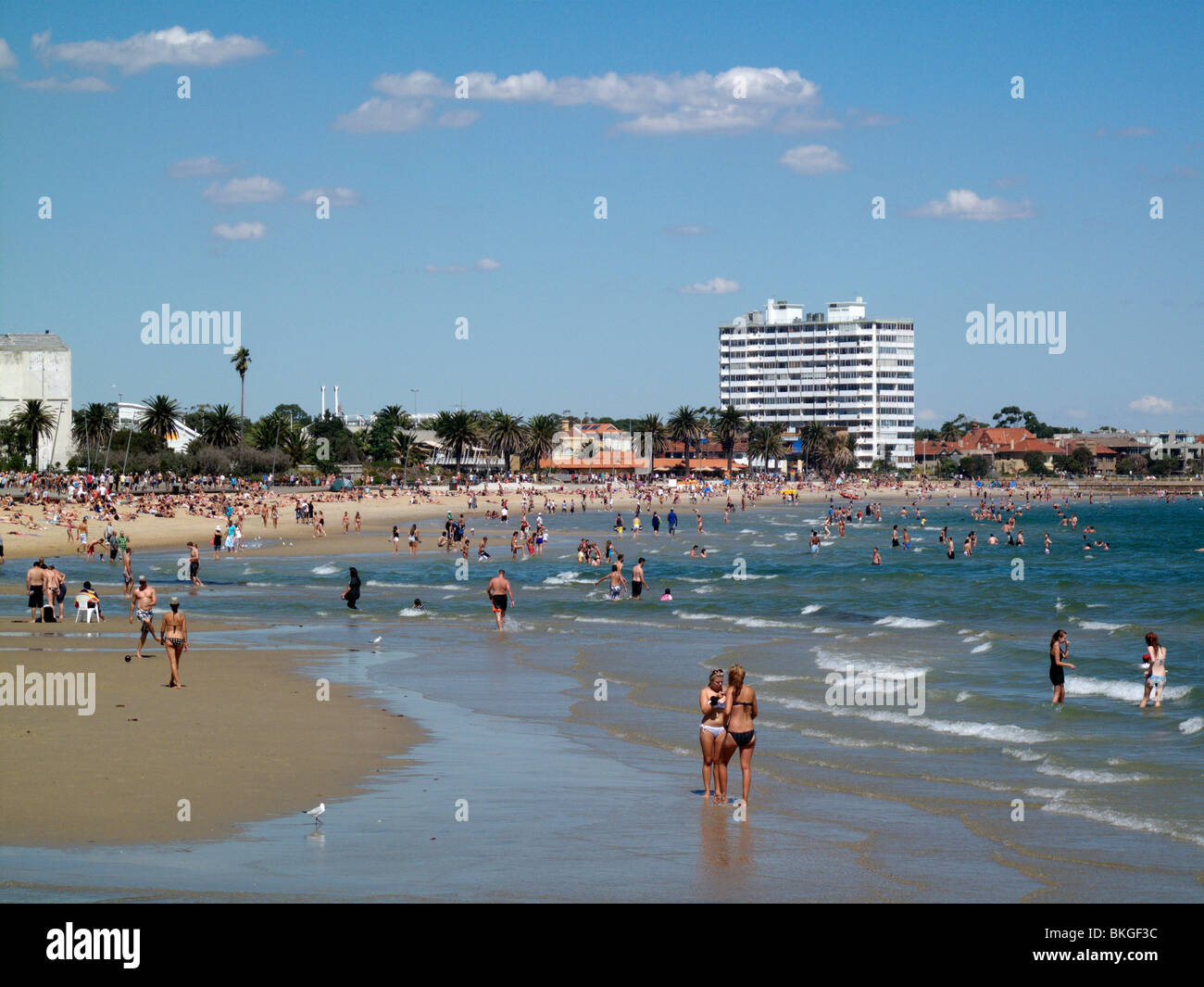Saint kilda beach hi-res stock photography and images - Alamy