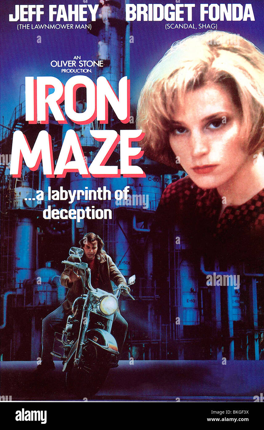 IRON MAZE -1991 POSTER Stock Photo - Alamy