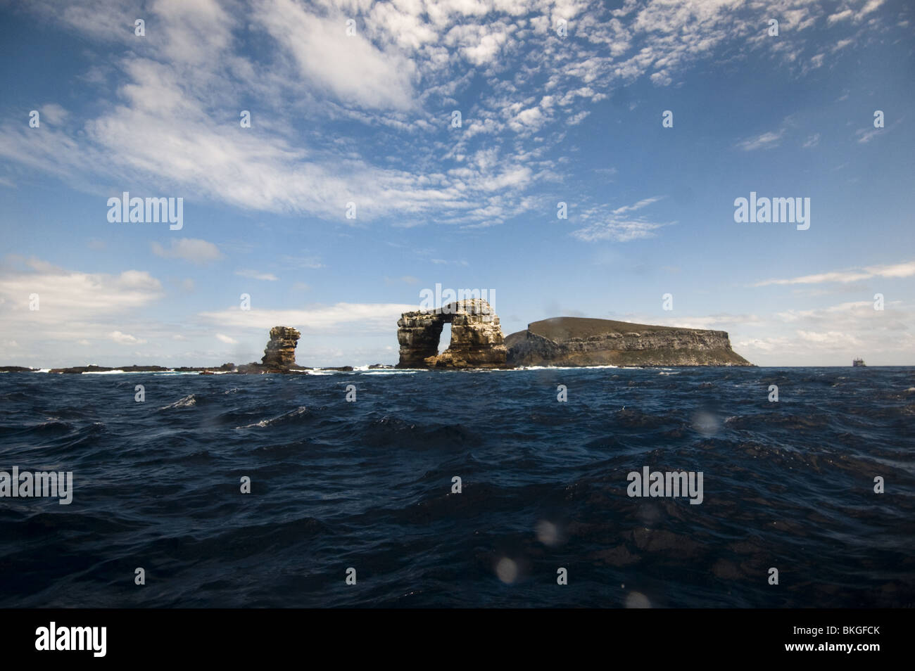 Darwin's arch, Galapagos Stock Photo - Alamy