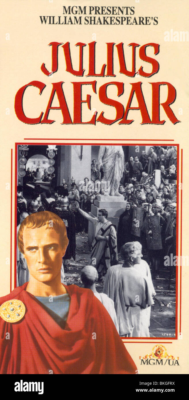 JULIUS CAESAR -1953 POSTER Stock Photo - Alamy