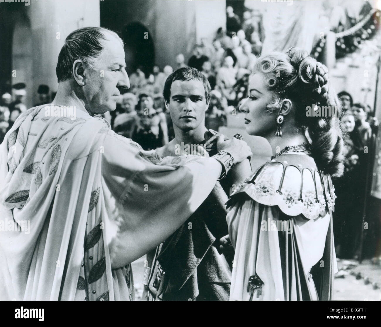 JULIUS CAESAR (1953) LOUIS CALHERN, MARLON BRANDO, GREER GARSON JUC ...