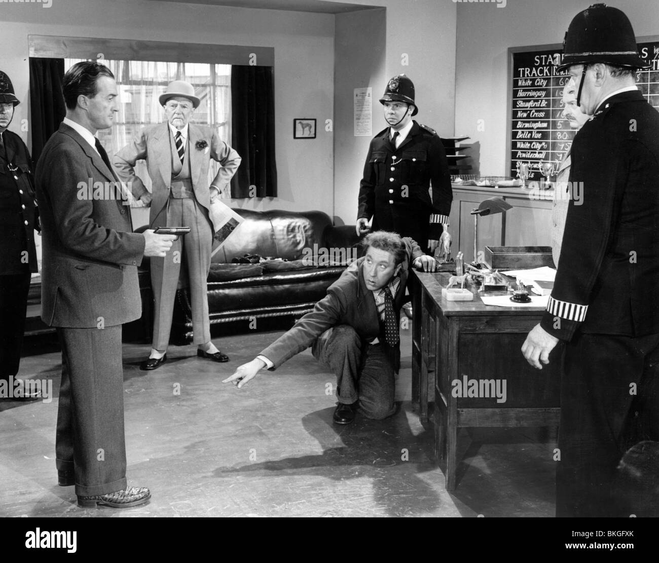 JUMPING FOR JOY (1955) FRANKIE HOWERD JFJY 005P Stock Photo - Alamy