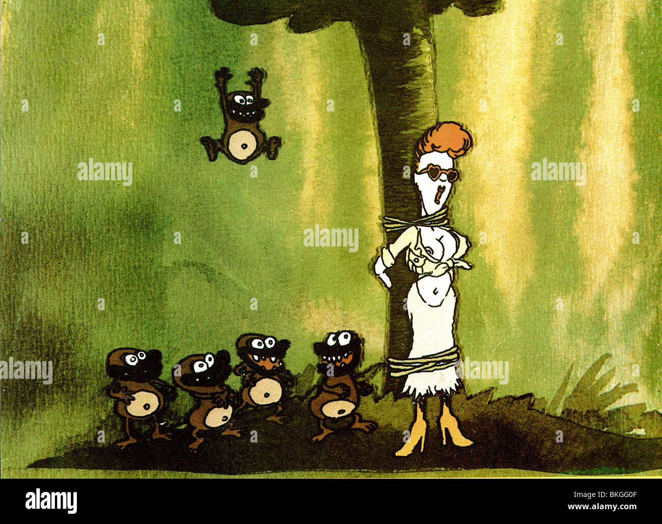 Jungle burger ani 1975 tarzoon hi-res stock photography and images - Alamy