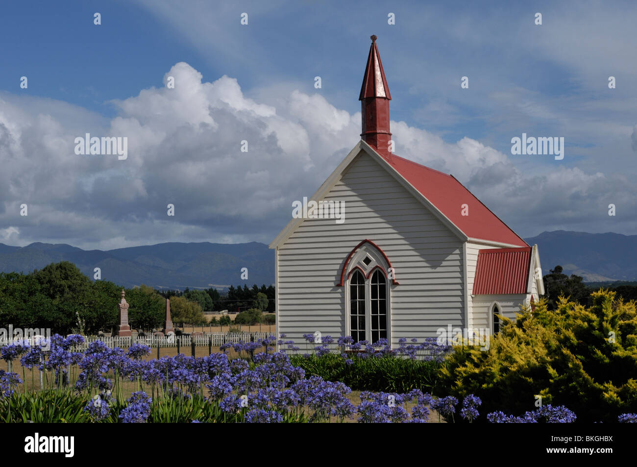 little provincial anglican church Stock Photo - Alamy