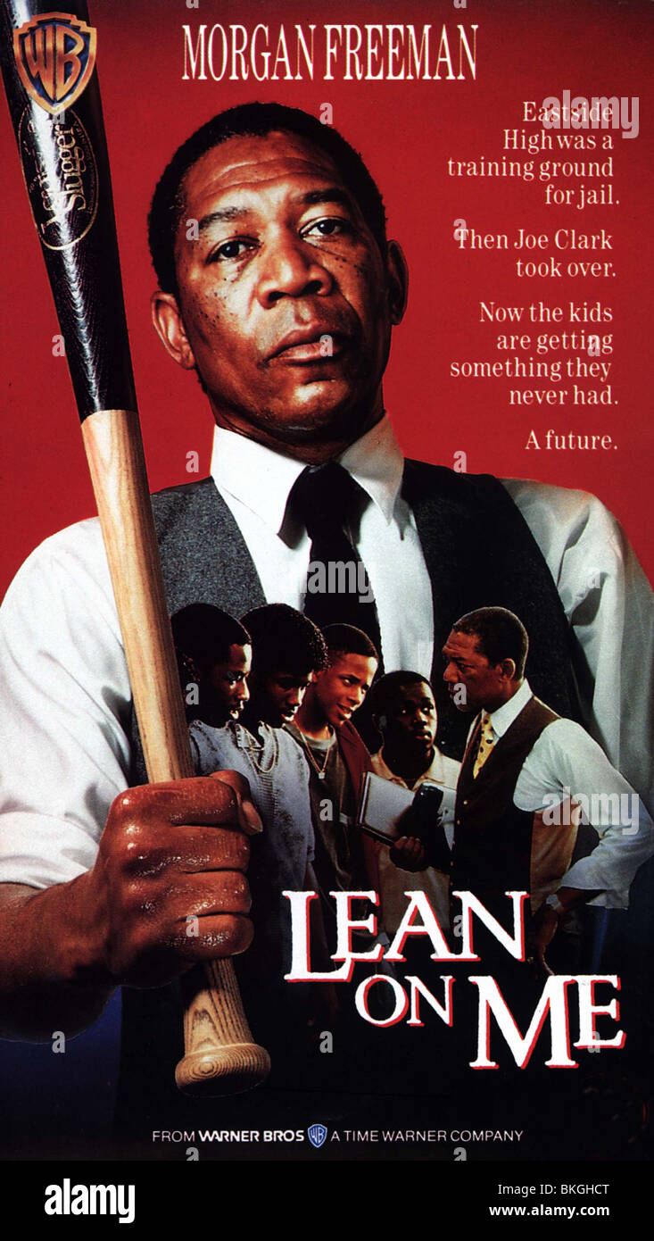 LEAN ON ME 1989 POSTER Stock Photo Alamy