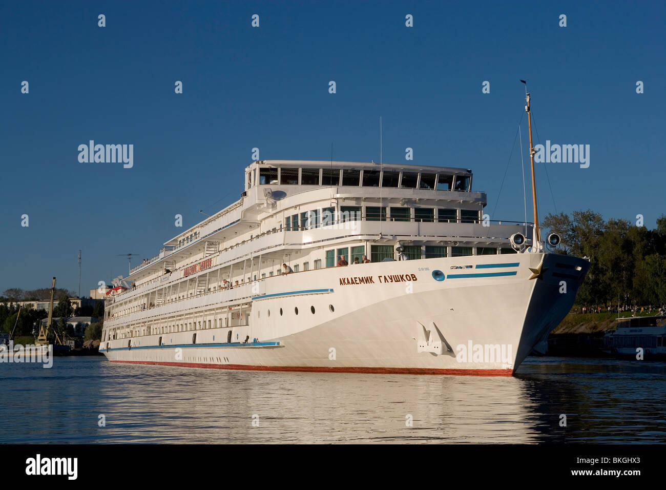 Russia,Golden Ring,Uglich,Volga River,cruise boat Stock Photo - Alamy