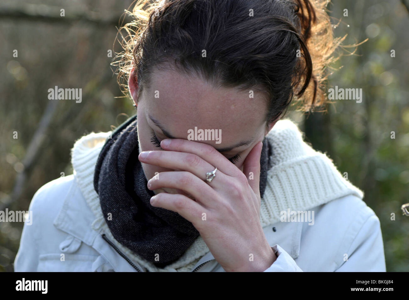 Woman Uk Anonymous Alone High Resolution Stock Photography and Images ...