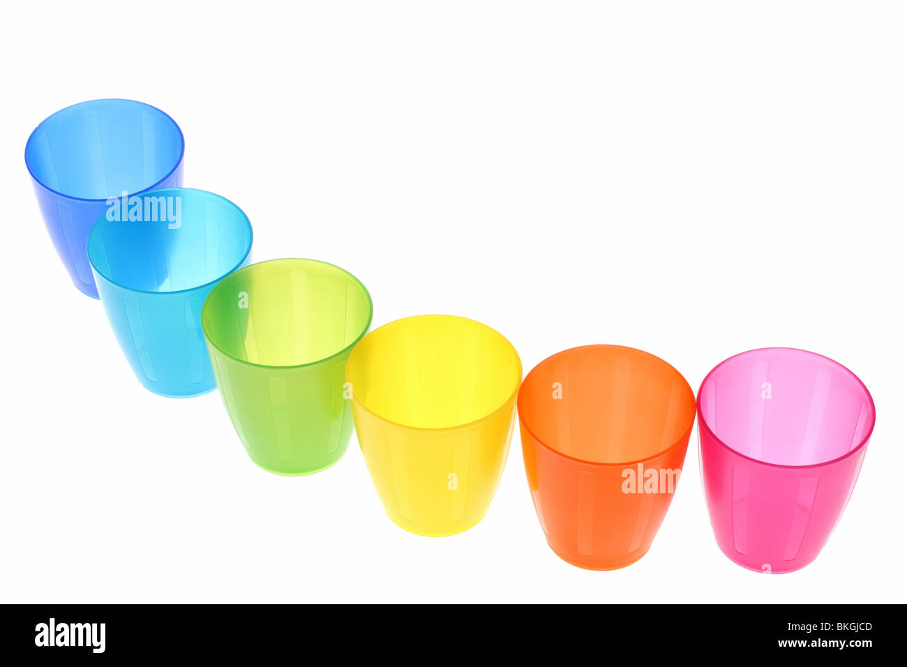 Rainbow-coloured glasses isolated on white Stock Photo - Alamy