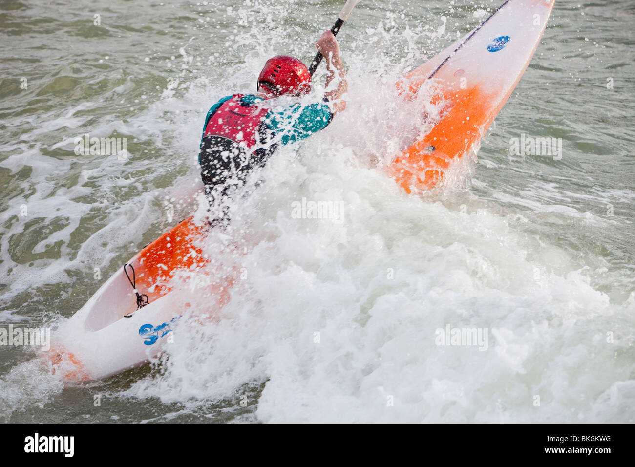 Surf kayaking hi-res stock photography and images - Alamy