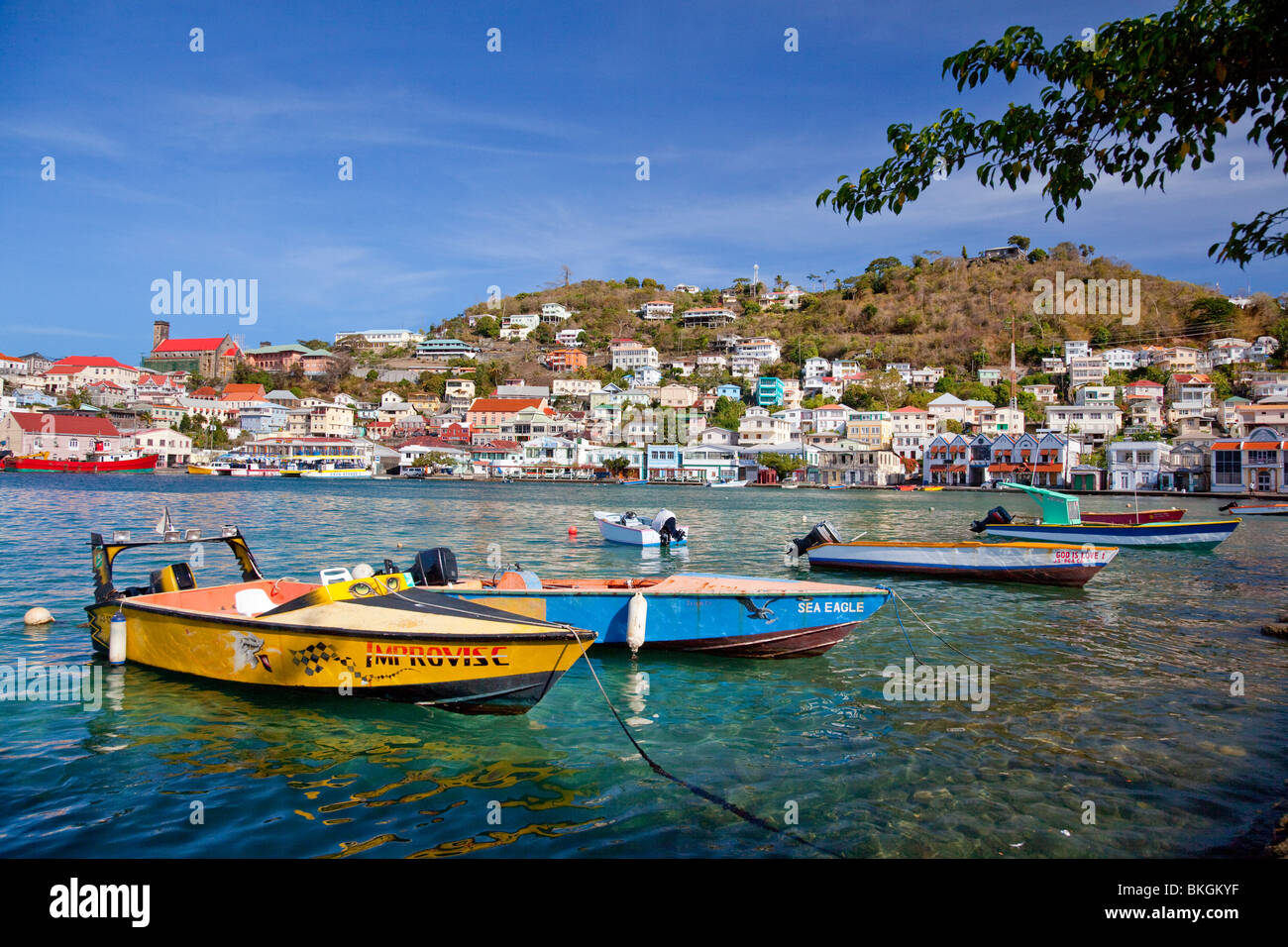 St georges grenada hi-res stock photography and images - Alamy