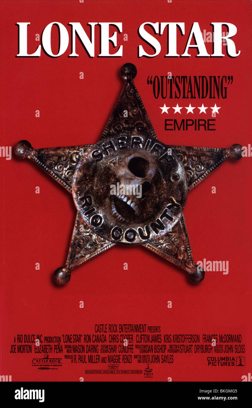 Lone star movie poster hi-res stock photography and images - Alamy