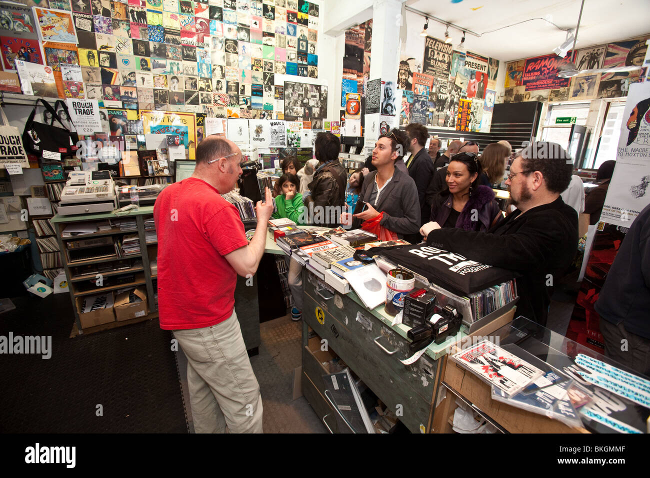 Rough Trade record shop, Talbot Road, London, England Stock Photo - Alamy