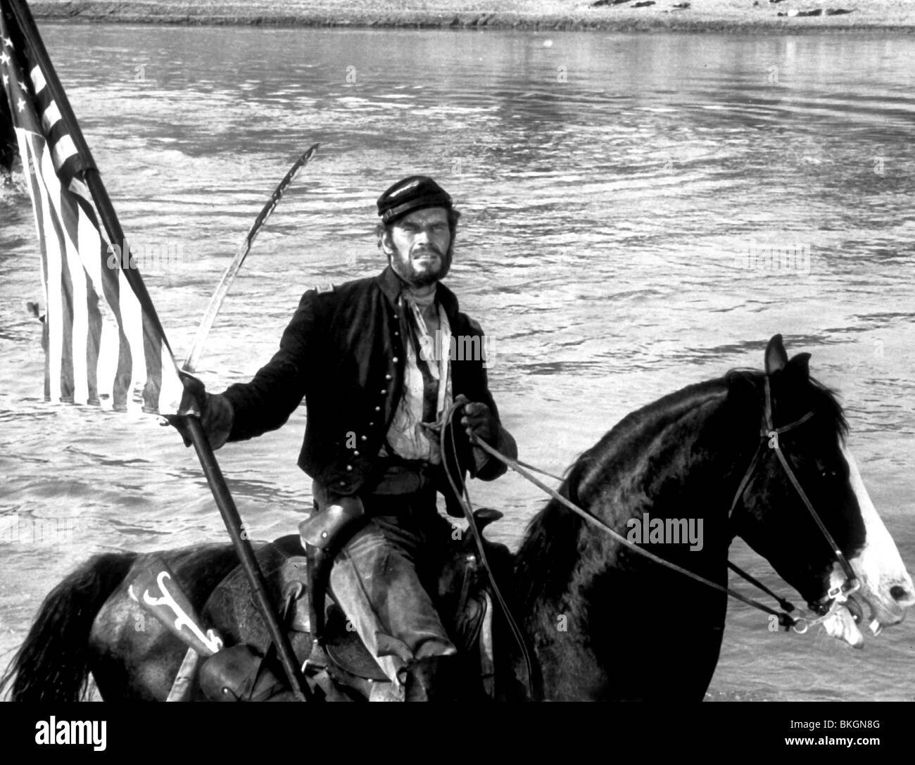 Major dundee 1965 movie Black and White Stock Photos & Images - Alamy