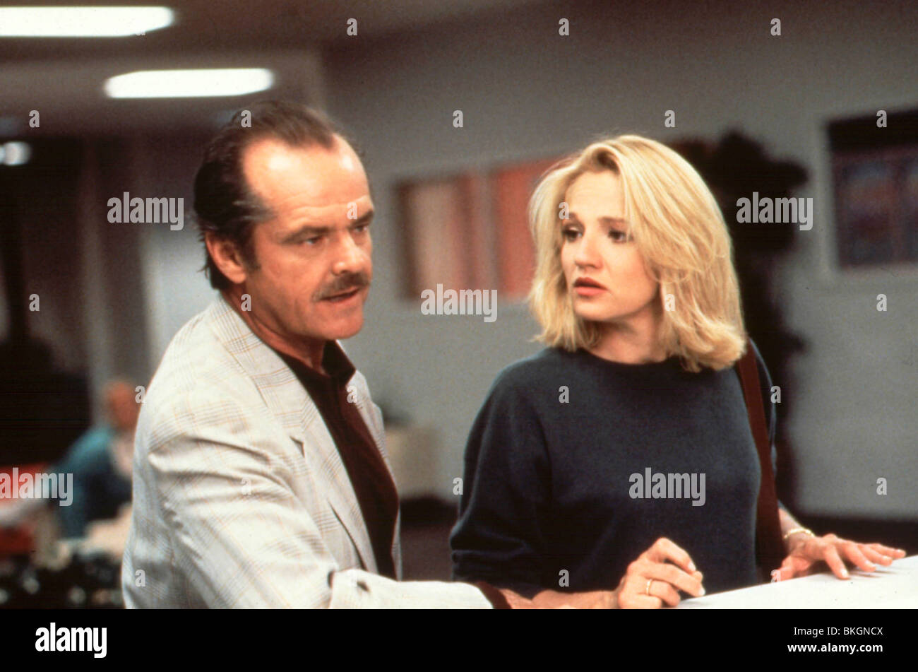 MAN TROUBLE (1992) JACK NICHOLSON, ELLEN BARKIN MNT 020 Stock Photo - Alamy