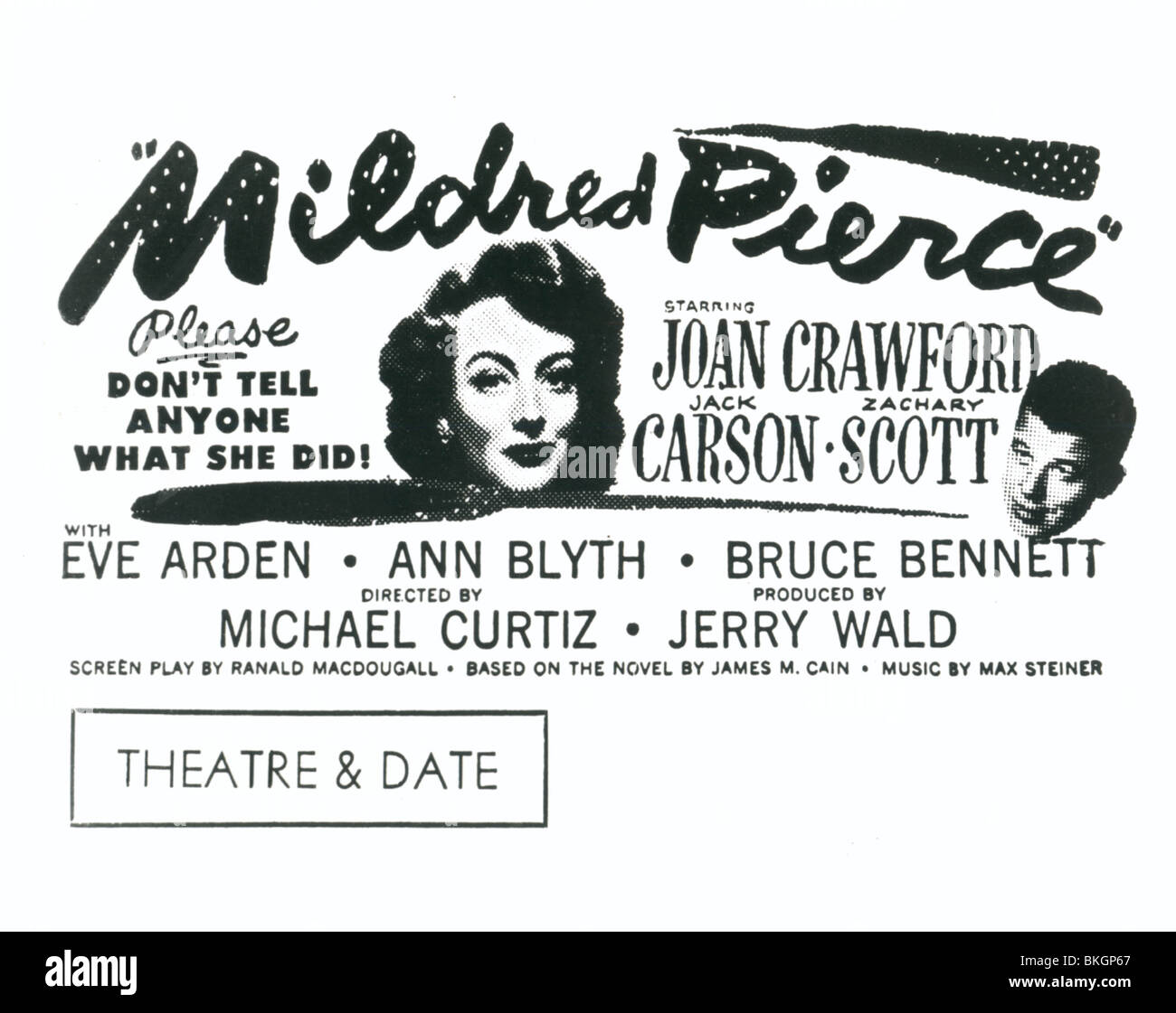Mildred pierce hi-res stock photography and images - Alamy