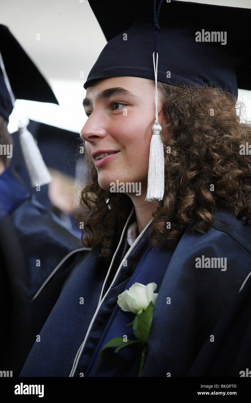 Graduation ceremony at the Jacobs University Bremen, Germany Stock ...