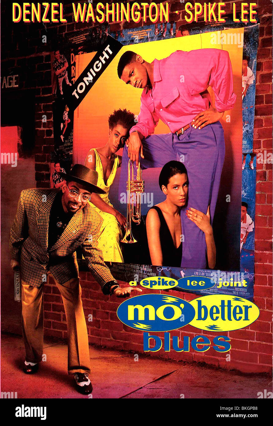 MO' BETTER BLUES -1990 POSTER Stock Photo - Alamy
