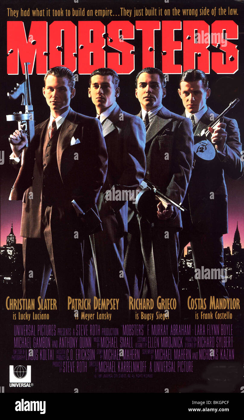 MOBSTERS -1991 POSTER Stock Photo - Alamy
