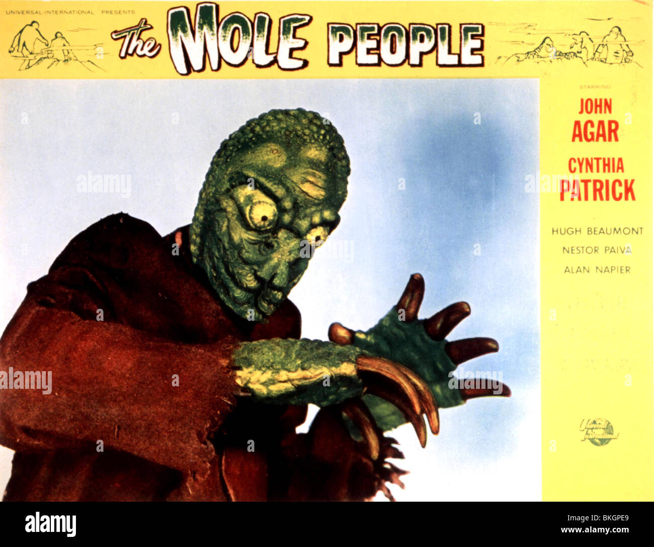 The mole people 1956 hi-res stock photography and images - Alamy