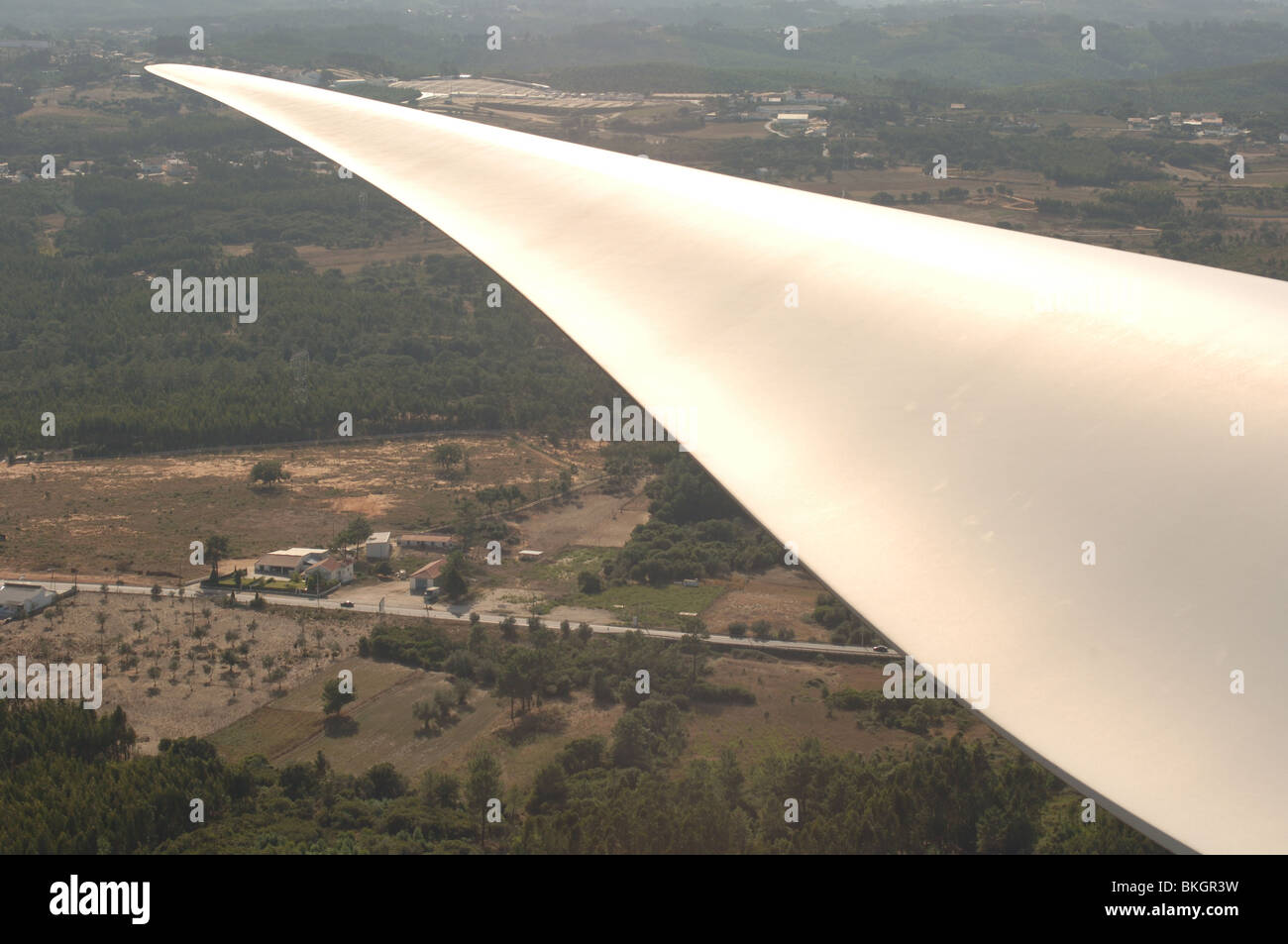 Blade of a wind turbine Stock Photo - Alamy