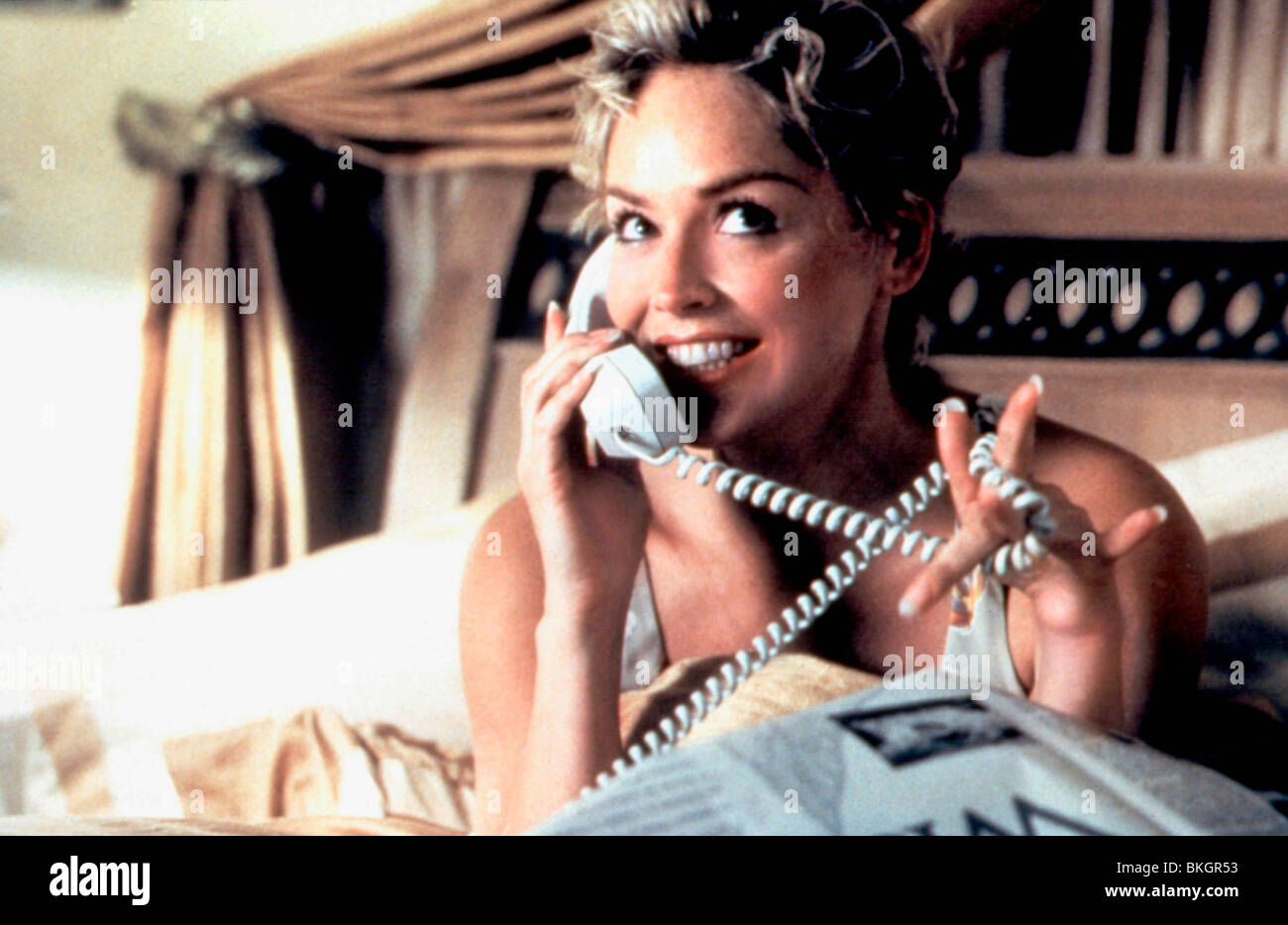 The muse and sharon stone hi-res stock photography and images - Alamy