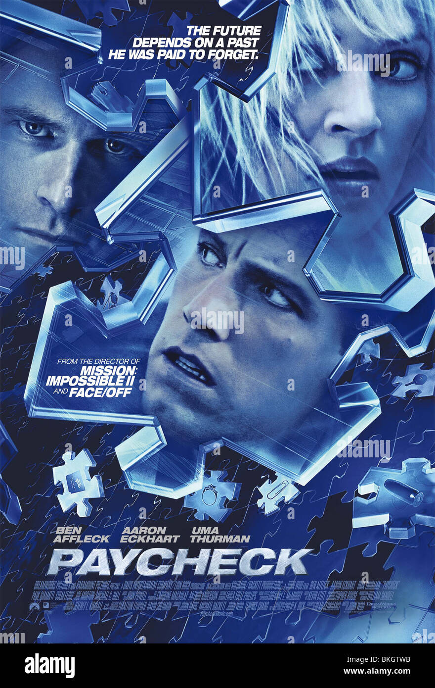 PAYCHECK -2003 POSTER Stock Photo - Alamy