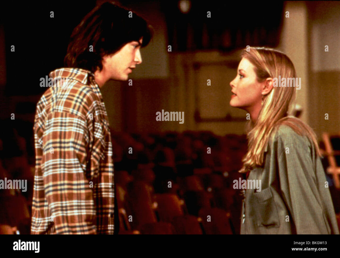 PERMANENT RECORD (1988) KEANU REEVES, PAMELA GIDLEY PRC 005 Stock Photo ...