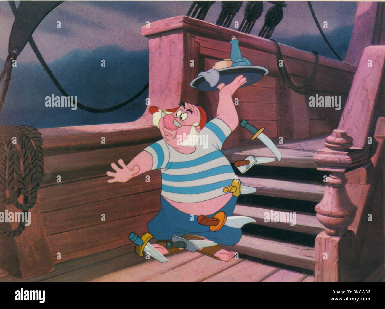 PETER PAN (1953) ANIMATION CREDIT DISNEY PTP 017FOH Stock Photo - Alamy