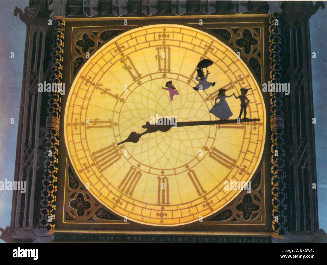PETER PAN (1953) ANIMATION CREDIT DISNEY PTP 039FOH Stock Photo - Alamy