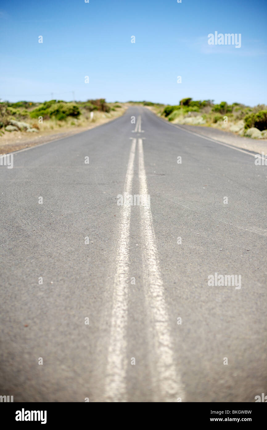 A road stretching into the distance Stock Photo - Alamy