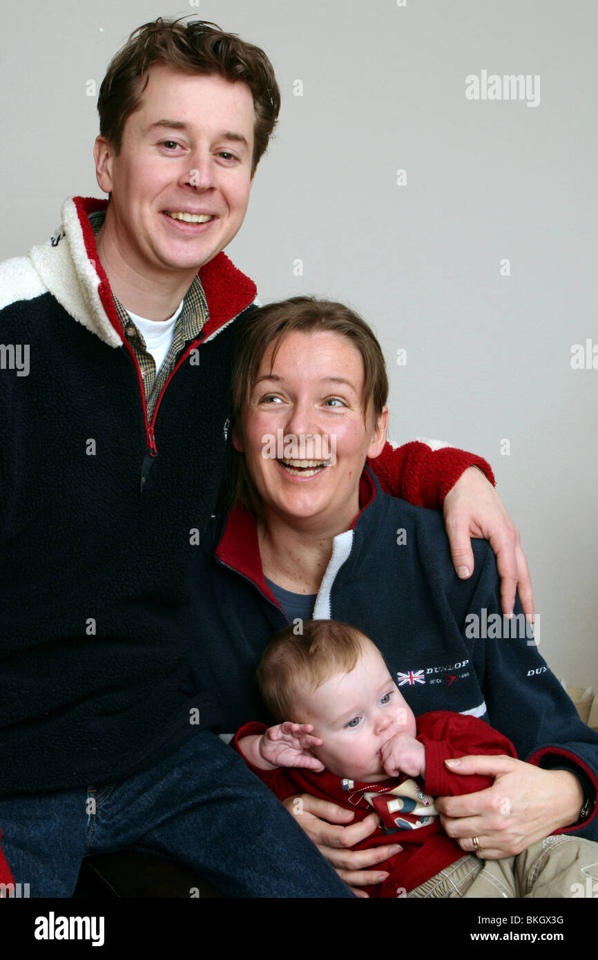 Parents baby adhd Stock Photo - Alamy