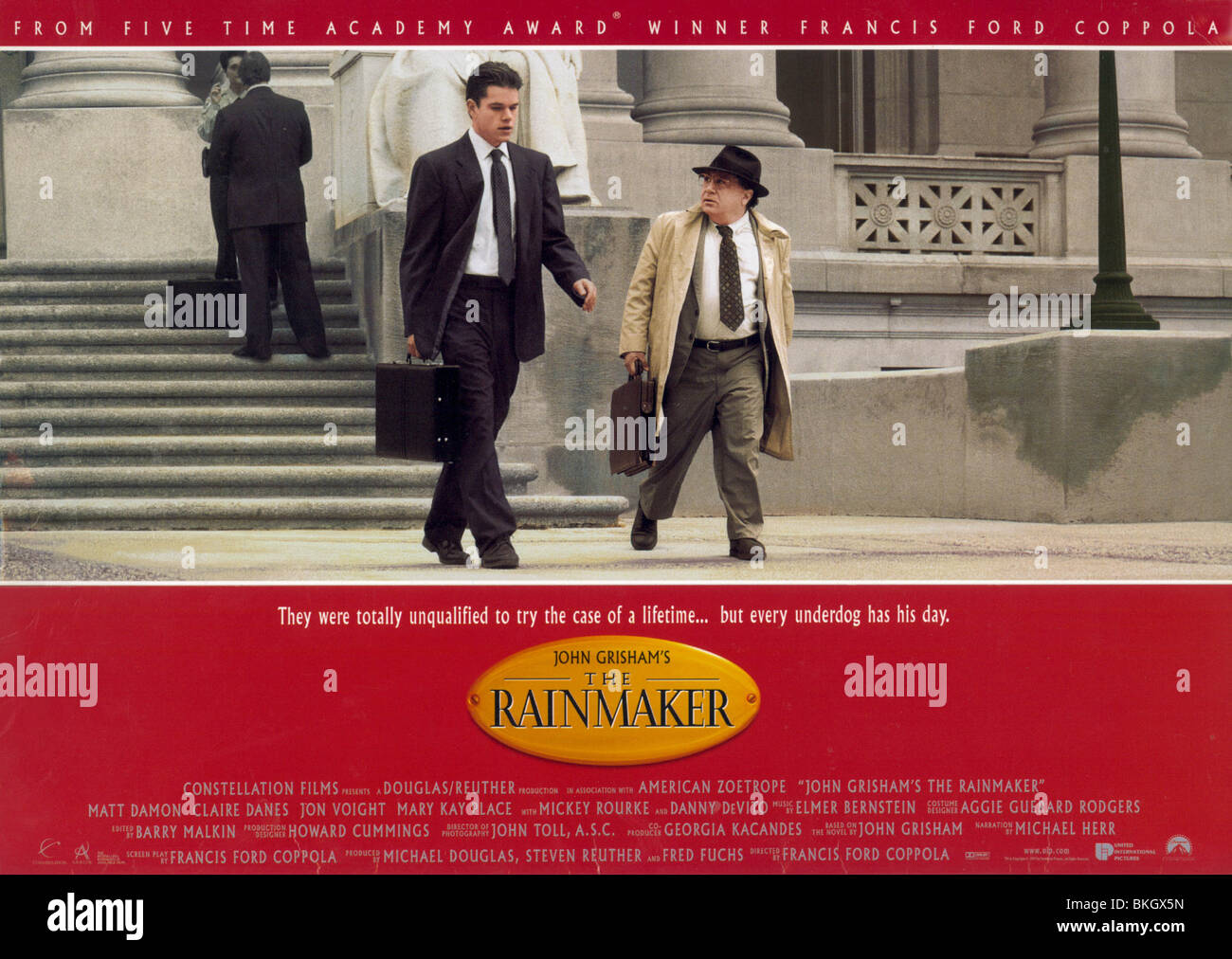 THE RAINMAKER -1997 POSTER Stock Photo - Alamy