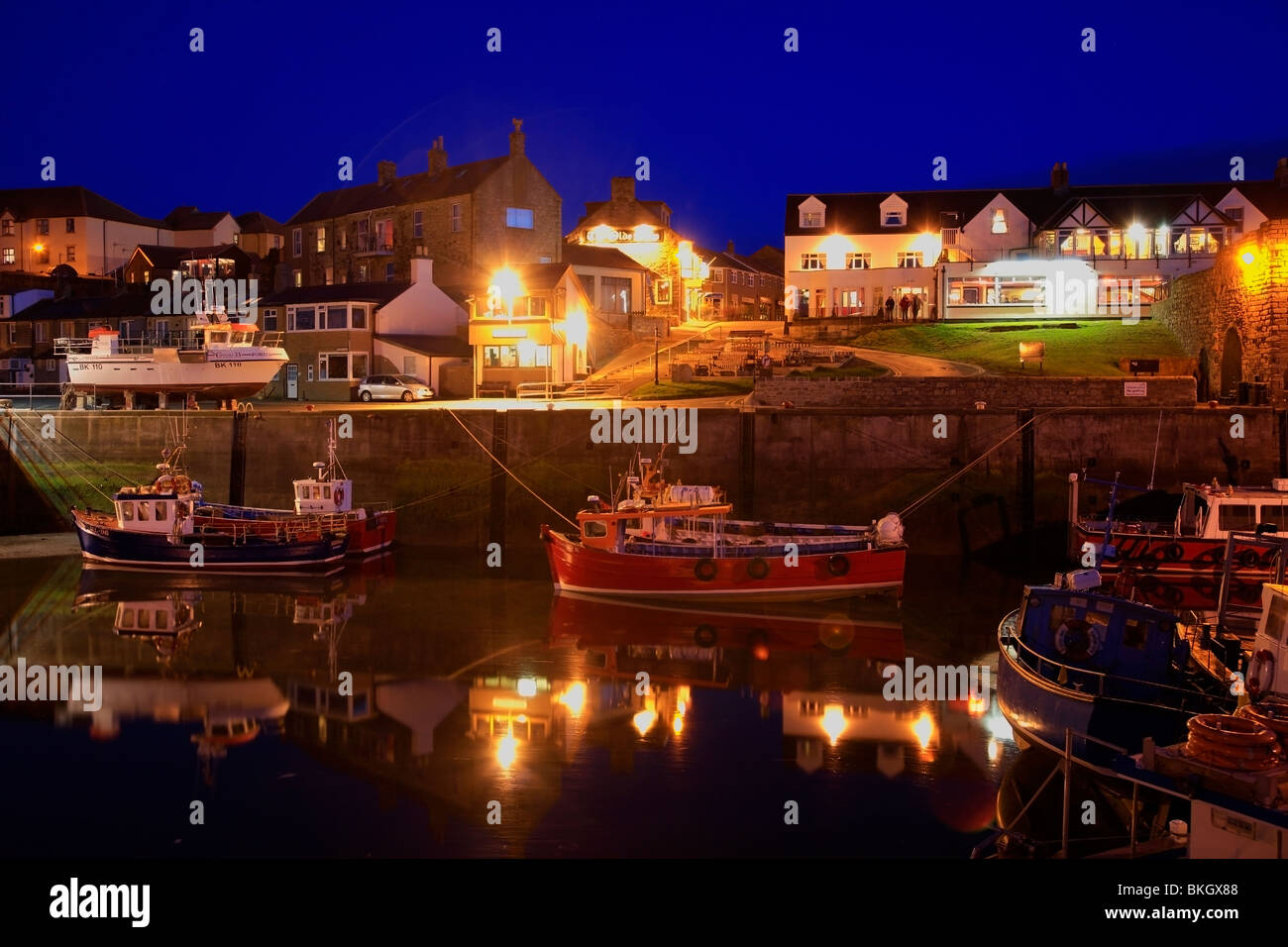 Northumberland coastal towns hi-res stock photography and images - Alamy