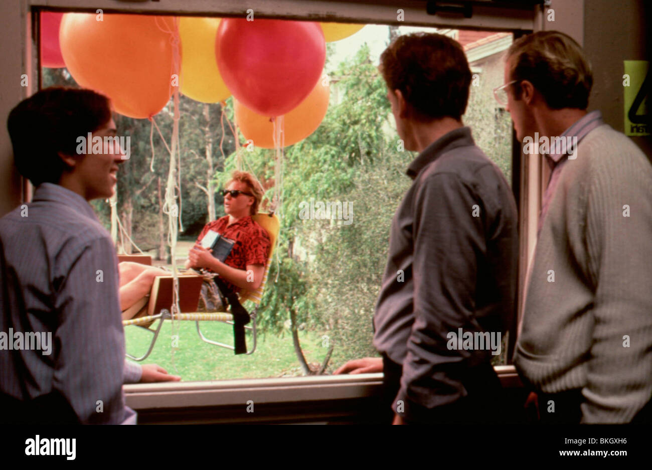 REAL GENIUS (1985) GABRIEL JARRET, VAL KILMER RLG 018 Stock Photo - Alamy