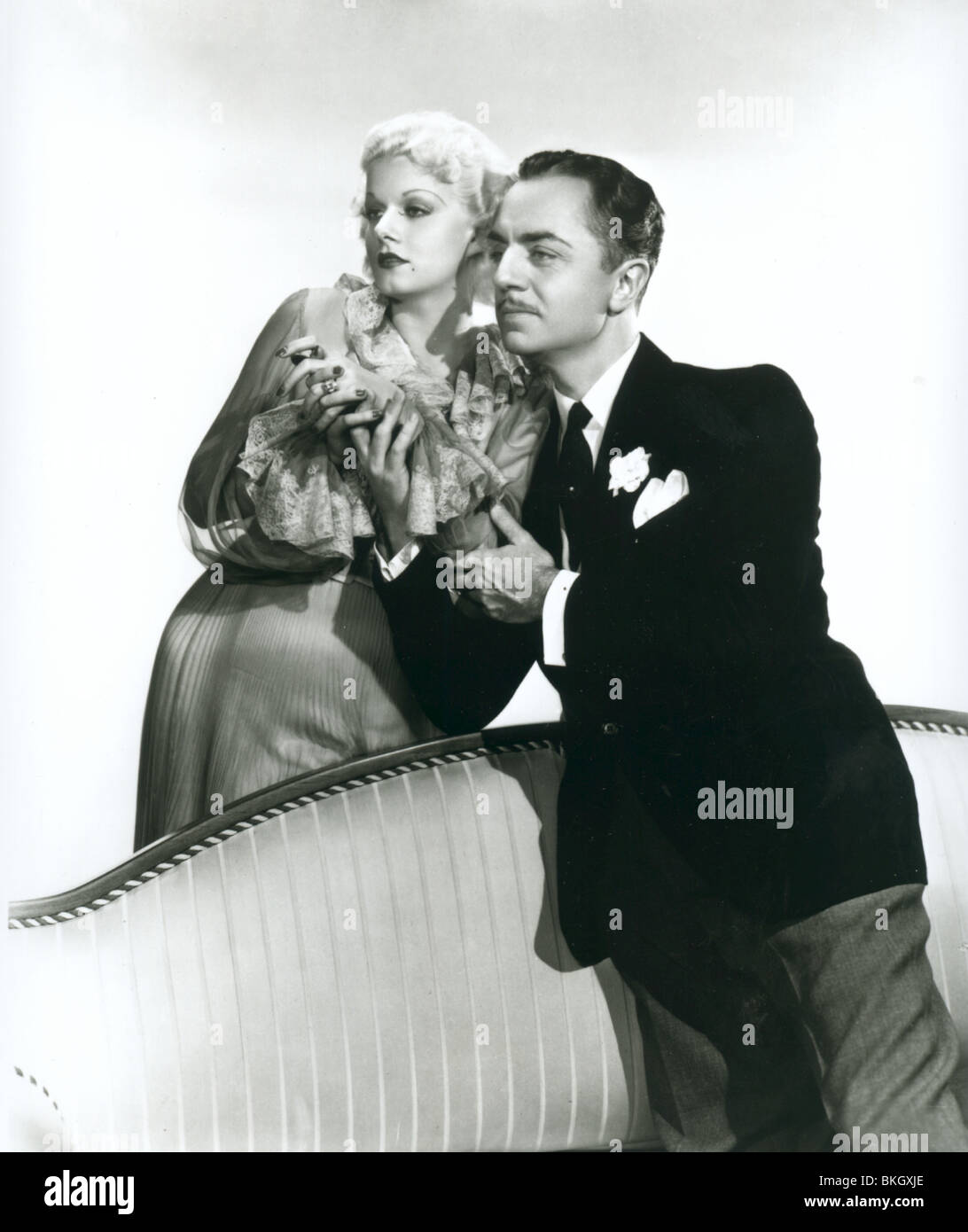 RECKLESS (1935) JEAN HARLOW, WILLIAM POWELL RKES 002P Stock Photo - Alamy