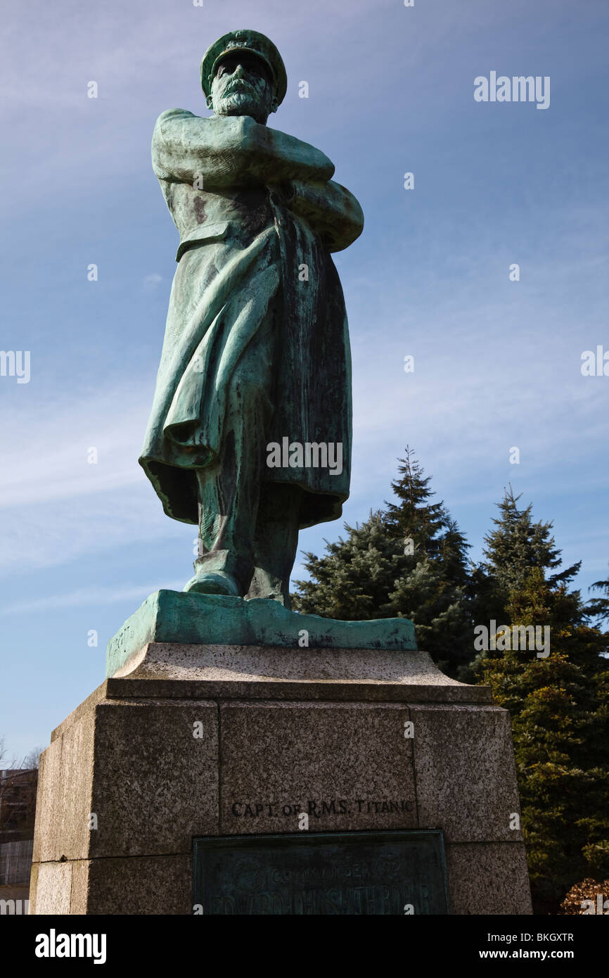 Statue of Captain Edward John Smith (Master of The Titanic), Beacon ...