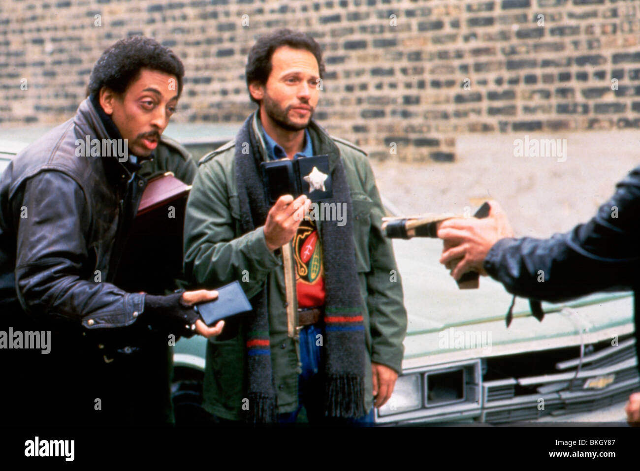 RUNNING SCARED (1986) GREGORY HINES, BILLY CRYSTAL RNS 006 L Stock Photo - Alamy