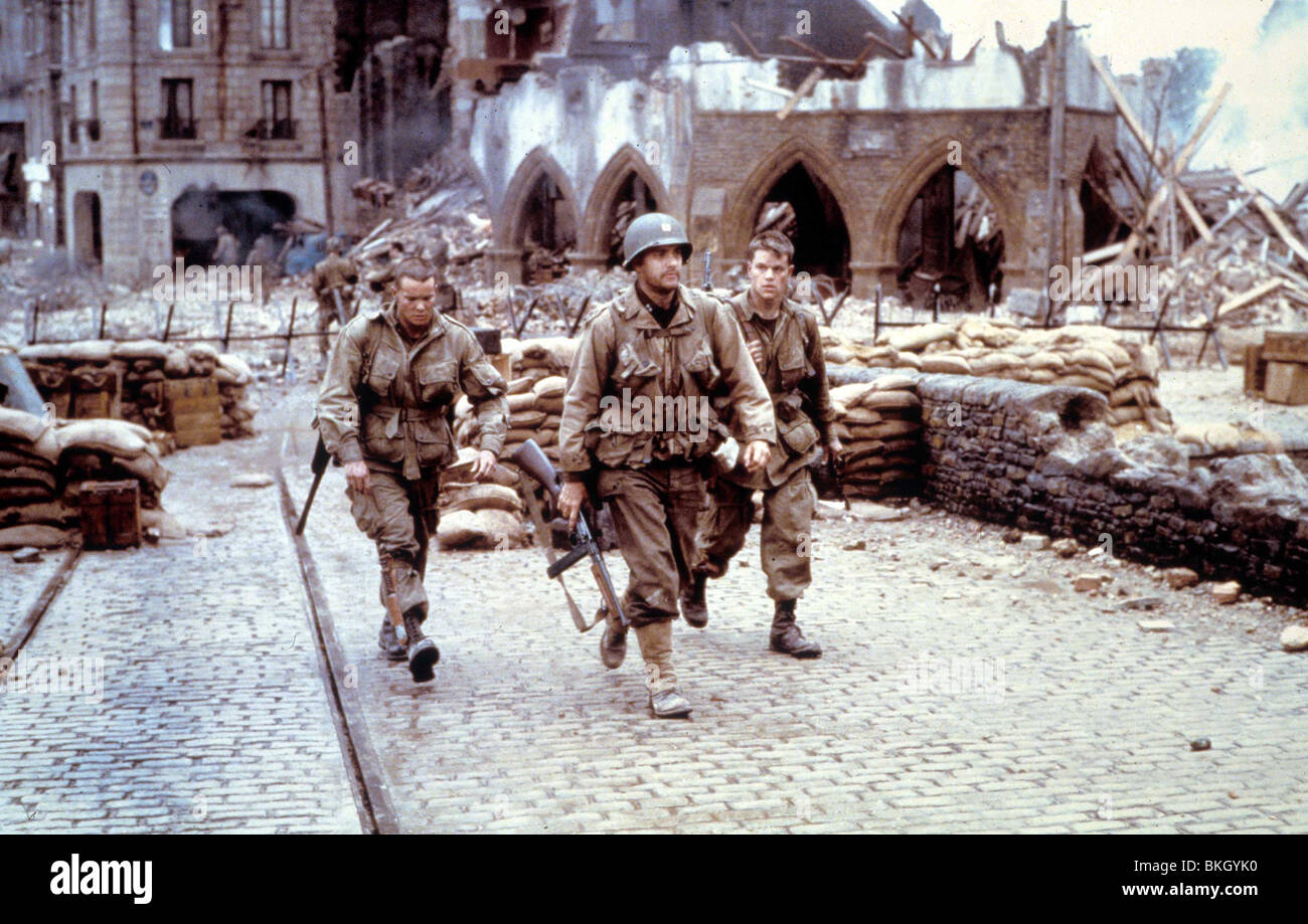 Saving private ryan 1998 matt damon hi-res stock photography and images ...