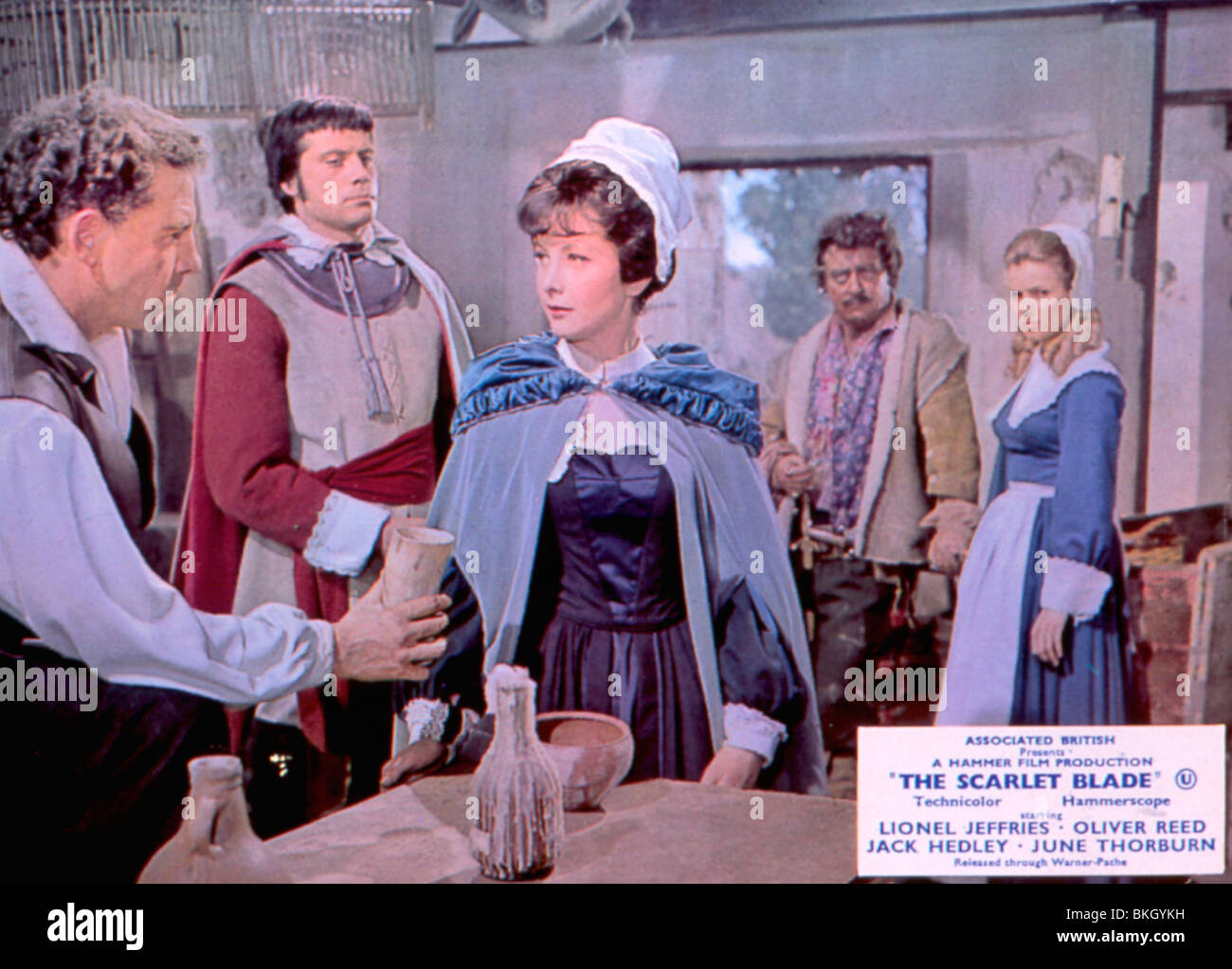 THE SCARLET BLADE (1963) THE CRIMSON BLADE (ALT) JOHN GILLING (DIR ...