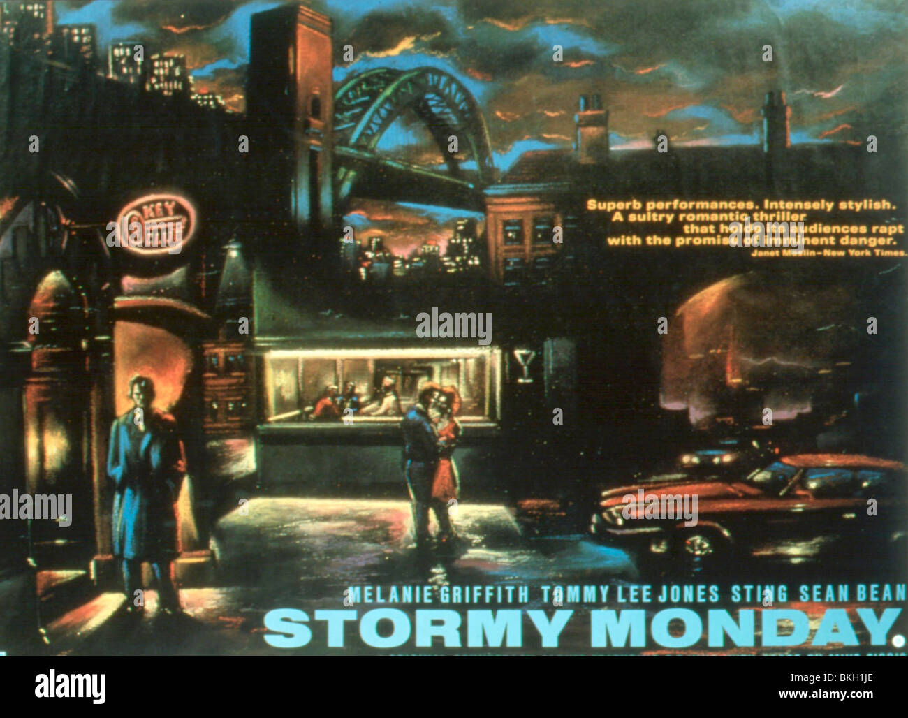 STORMY MONDAY -1988 POSTER Stock Photo - Alamy