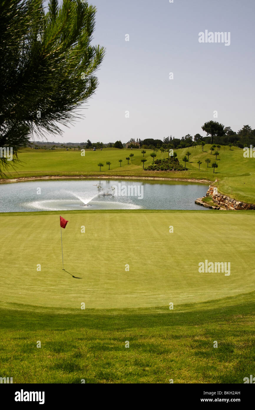 Golf course on Algarve, Portugal Stock Photo - Alamy