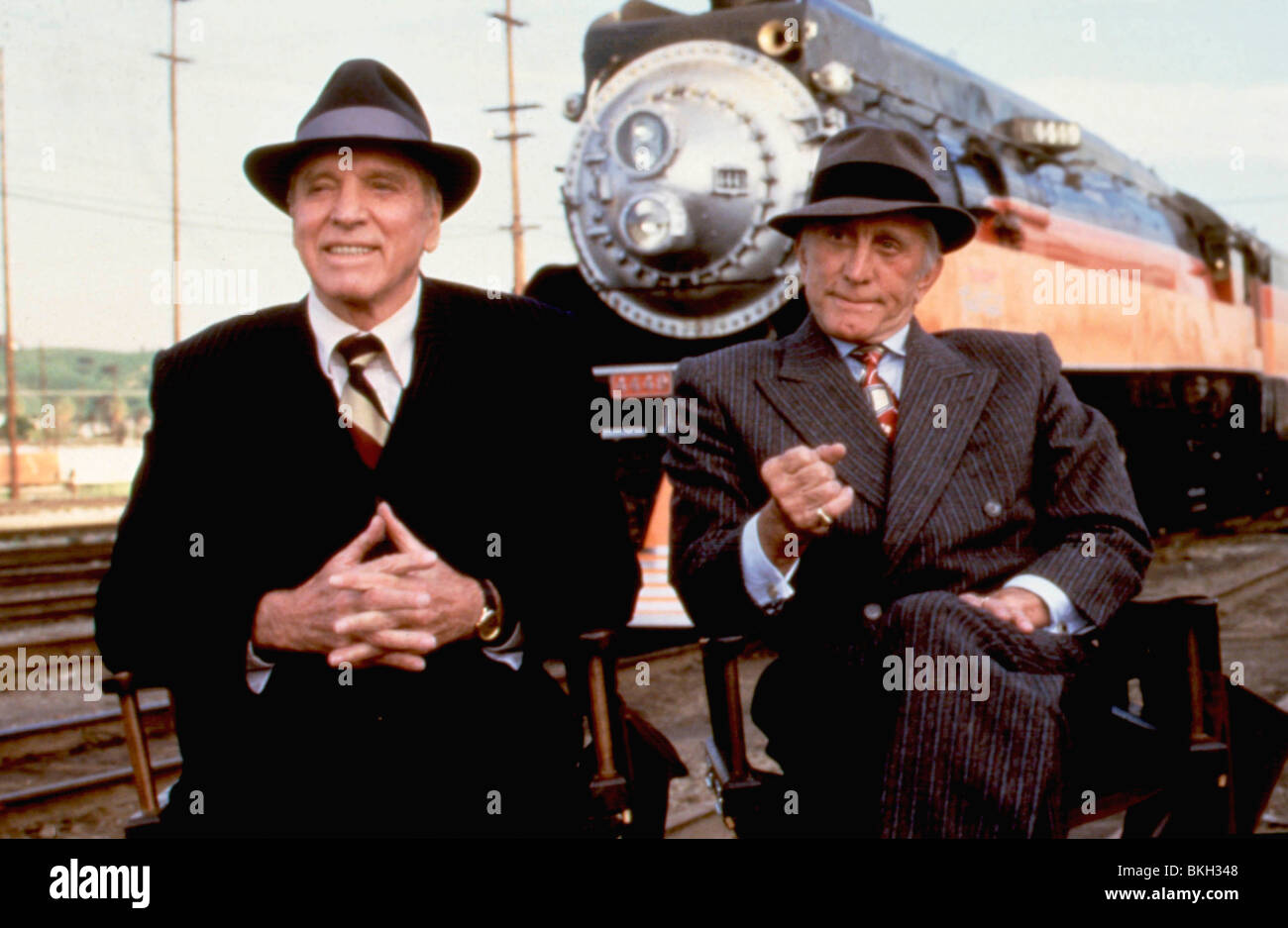 Tough Guys 1986 Burt Lancaster Kirk Douglas Tgys 004 Stock Photo Alamy