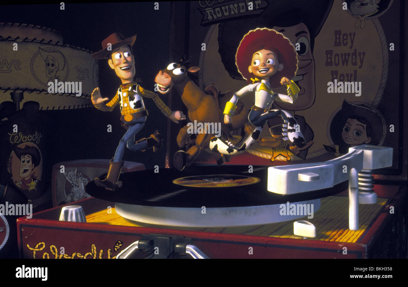 TOY STORY 2 (1999) ANIMATED CREDIT DISNEY WOODY (CHARACTER), BULLSEYE ...