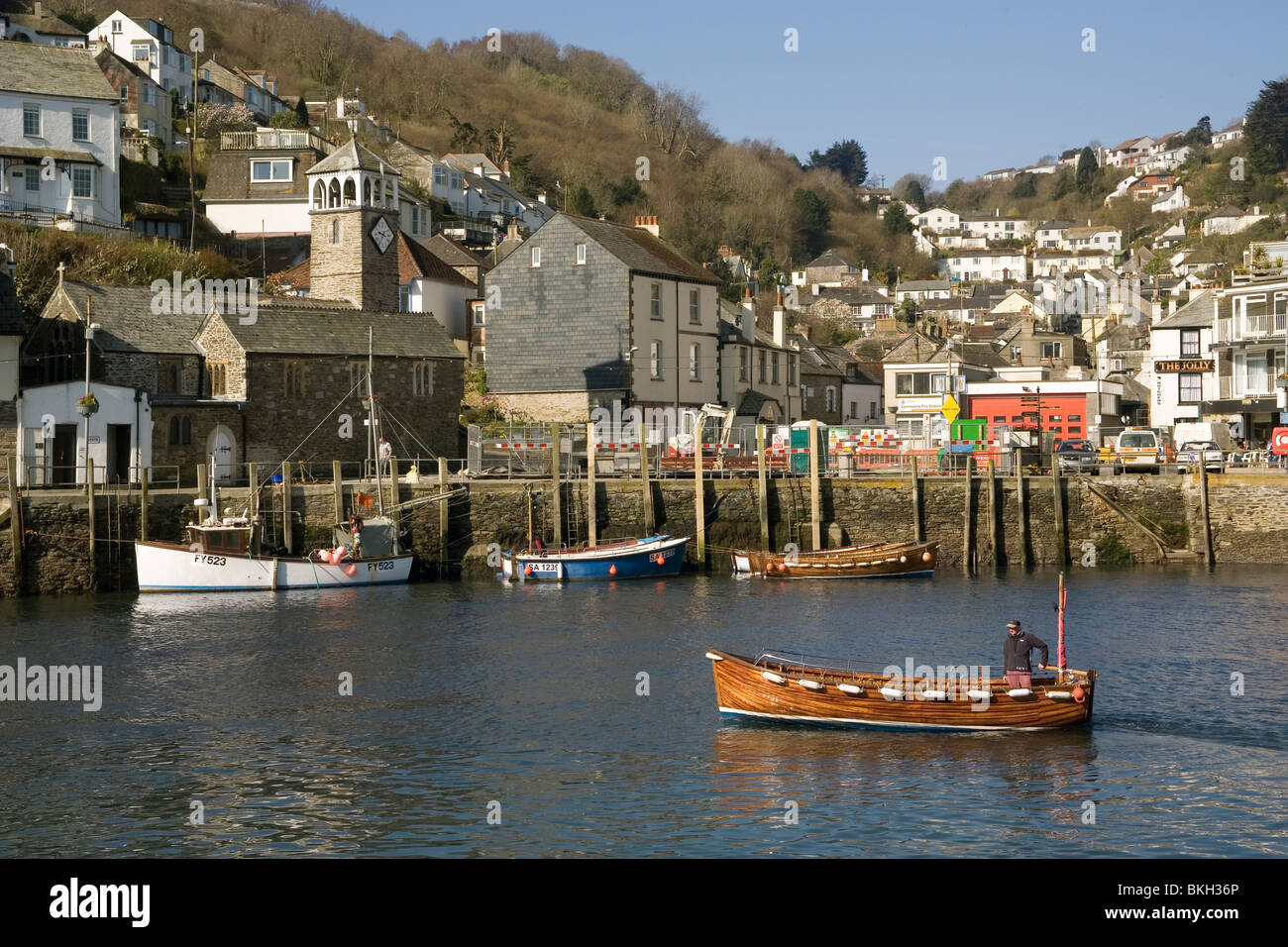 Britain england cornwall looe hi-res stock photography and images - Alamy
