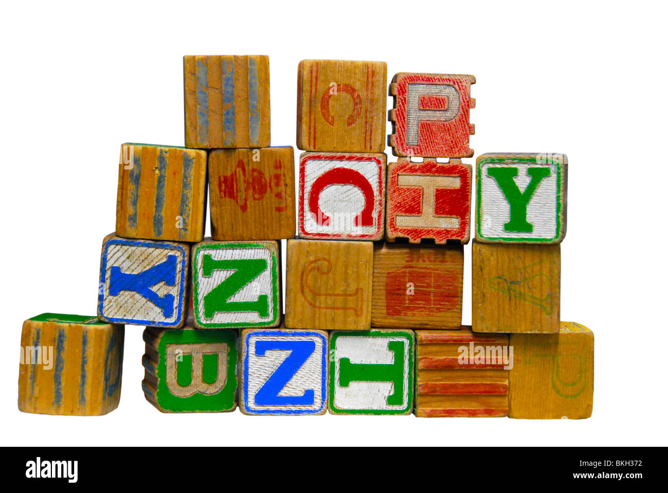 Childrens alphabet blocks hi-res stock photography and images - Alamy