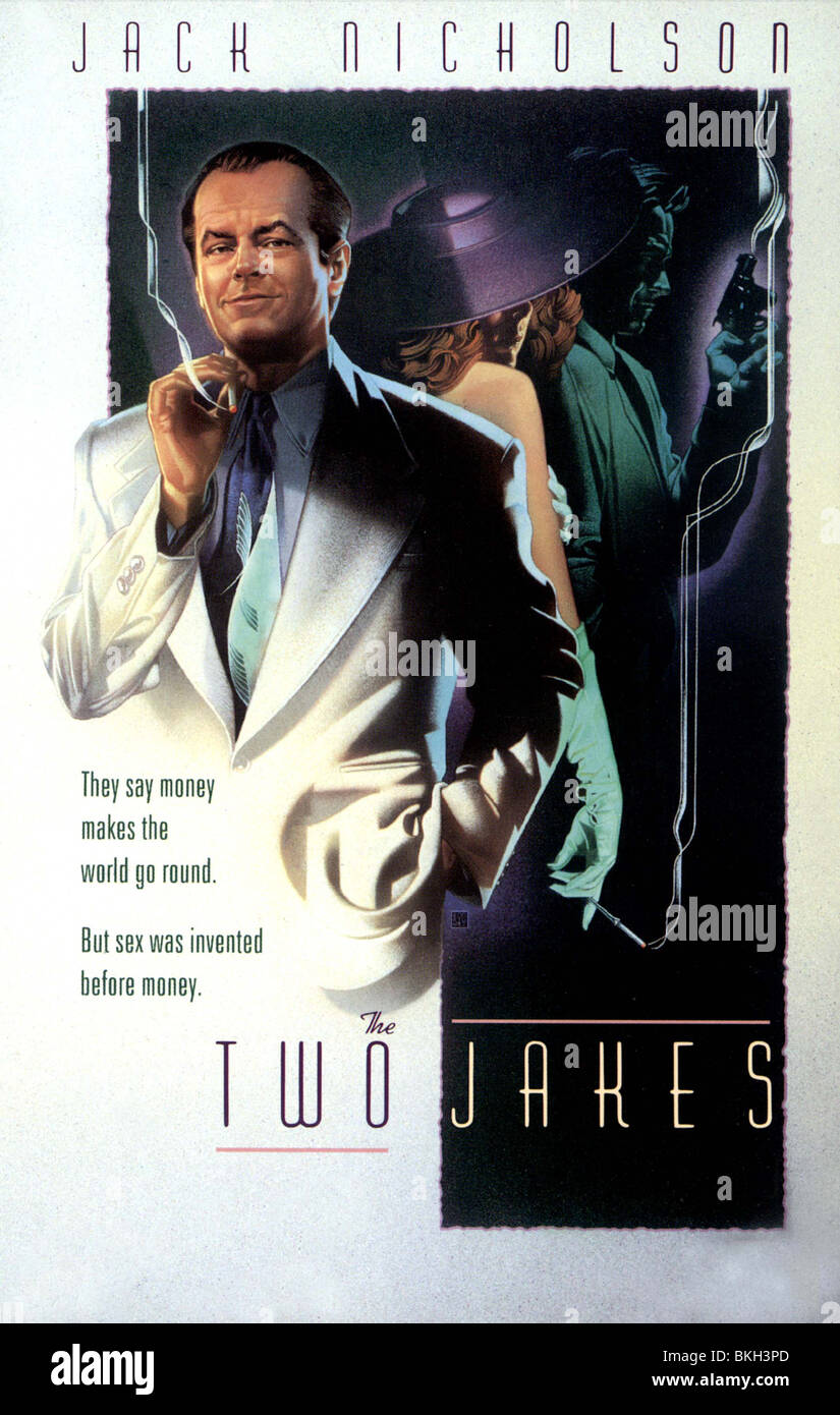 THE TWO JAKES (1990) THE 2 JAKES (ALT) POSTER TJK 001VS Stock Photo - Alamy
